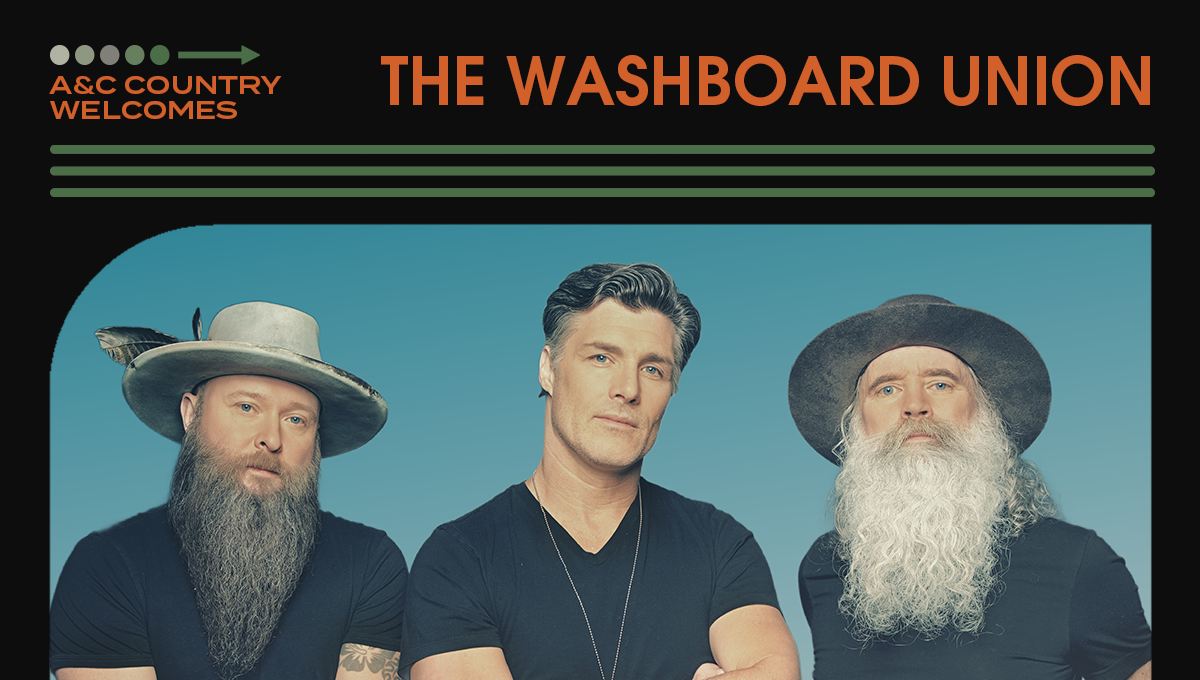 Arts & Crafts Sign Award Winning Country Act, The Washboard Union